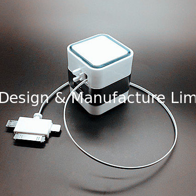multi-function adapter power charger USB car charger with cable for Iphone Samsung supplier