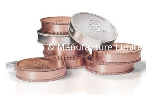 coin shaped usb flash stick supplier