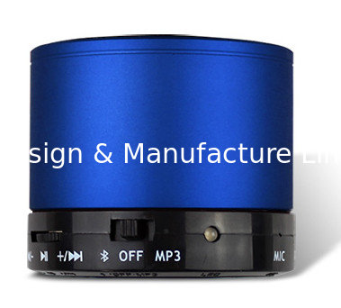 mini auto bluetooh speaker support TFcard and receiveing calling supplier