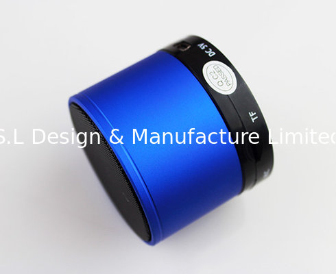 mini auto bluetooh speaker support TFcard and receiveing calling supplier