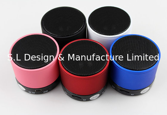 mini auto bluetooh speaker support TFcard and receiveing calling supplier