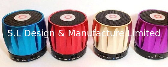 Small wireless bluetooth speakers hands-free car phone Portable subwoofer mini audio card radio supplier