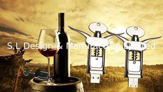 the newest novel metal bottle opener usb flash memory supplier