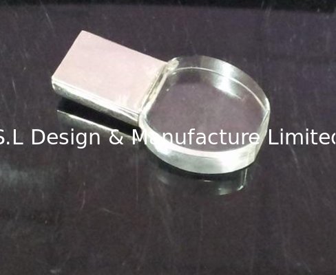transparent crystal glass usb flash memory supplier