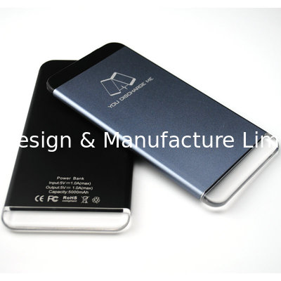 ultral thin transparent glass mobile phone power bank with light supplier