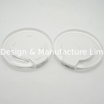 Transparent Light wireless charger for iphone and samsung portable wireless charger supplier