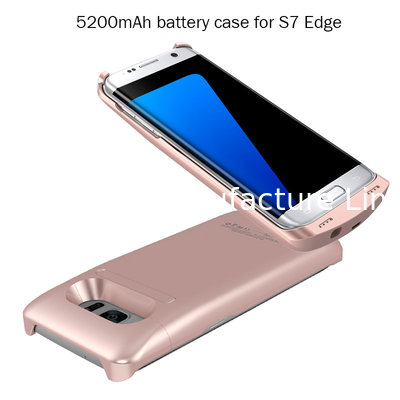 2016 new design mobile phone Battery charger case for 5200mah for Samsung S7 edge supplier