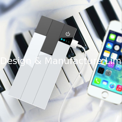 univeral portable piano power banks with led light supplier
