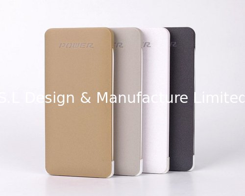 universal portable plastic power banks with built-in cable supplier