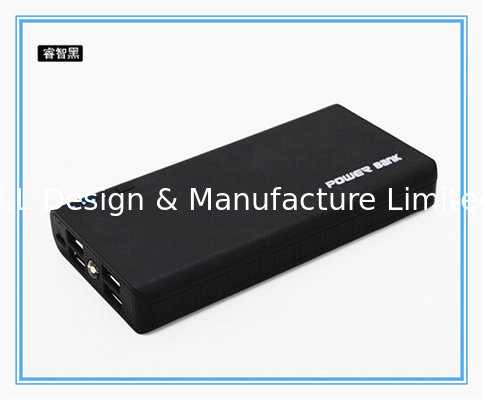universal portable plastic powerbanks with LED torch and led indicator supplier
