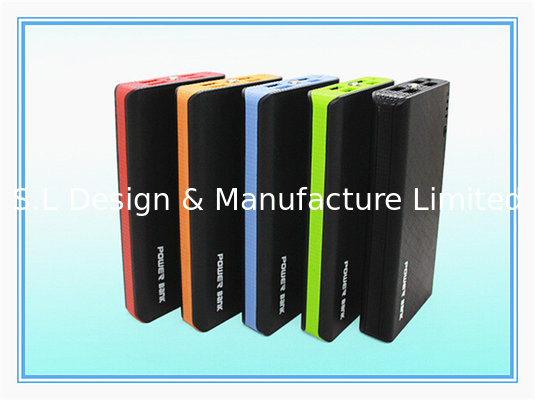 universal portable plastic powerbanks with LED torch and led indicator supplier