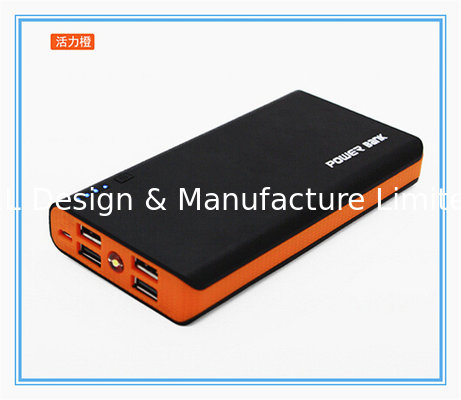 universal portable plastic powerbanks with LED torch and led indicator supplier