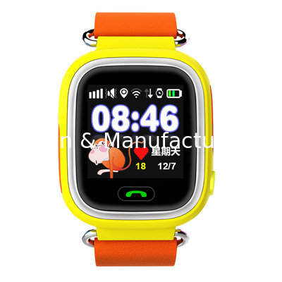 2016 touch screen kids gps smart watch with real time monitoring function supplier