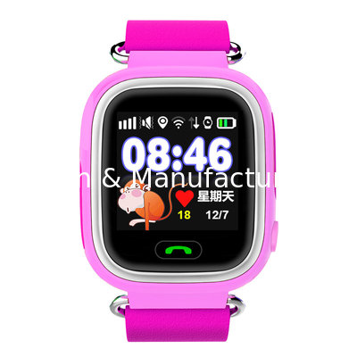 2016 touch screen kids gps smart watch with real time monitoring function supplier