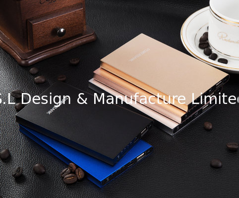 universal portable aluminum 4000mah real capacity notebook/book shaped power banks supplier