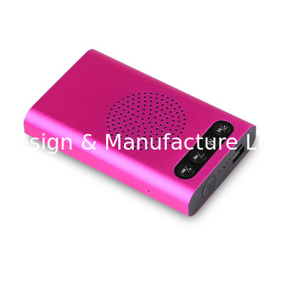 universal portable real capaity 5200mah bluetooth speaker power banks for sports supplier