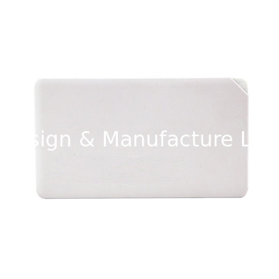 ultra thin slim creadit card shaped real  4000mah capacity power banks with built-in cable for Iphone6 connector supplier