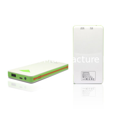 private design 8000mah real capacity power bank built-in cables with led light and 4 power indicators supplier