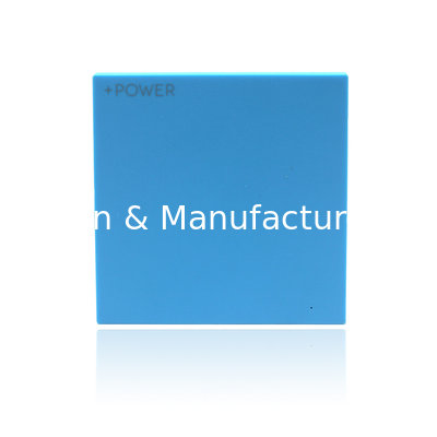 private design 2500mah real capacity aluminum square power bank for Iphone IPhone Ipad mobile phone supplier