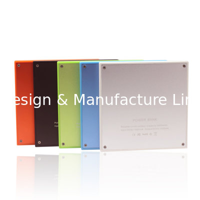 private design 2500mah real capacity aluminum square power bank for Iphone IPhone Ipad mobile phone supplier