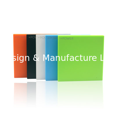 private design 2500mah real capacity aluminum square power bank for Iphone IPhone Ipad mobile phone supplier