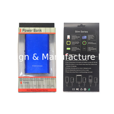 aluminum metal case 8000mah real capacity power bank dual output supplier