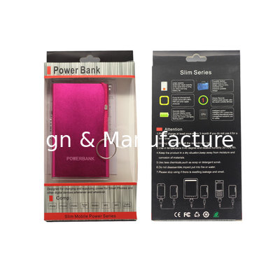 aluminum metal case laser printing logo power bank with 4 power indicators keychain supplier