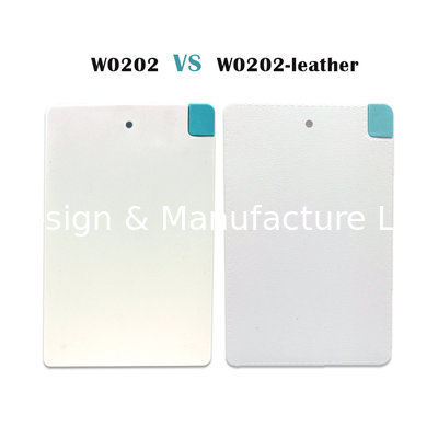 ultra thin business card shaped power bank 2000MAH 2200MAH 2500MAH with built-in cables custom design full color pritnin supplier
