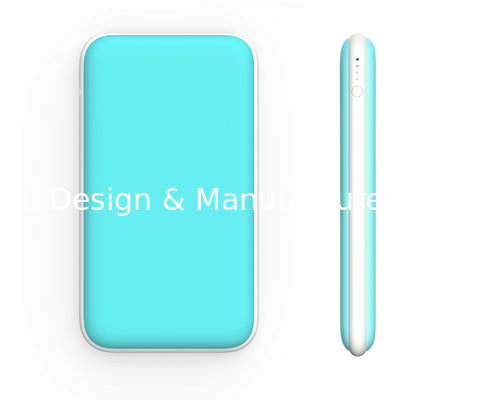 private novel plastic design 10000mah real capacity power bank supplier