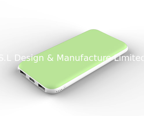 private novel plastic design 10000mah real capacity power bank supplier