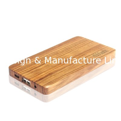 New Design Power Bank 4000mAh Bamboo Wood Slim Power Bank For iPhone 5 supplier