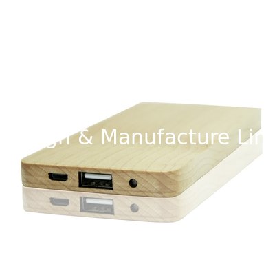 Hot sell oem supply 10mm wood power bank 4000mah for mobile phones best portable power bank supplier