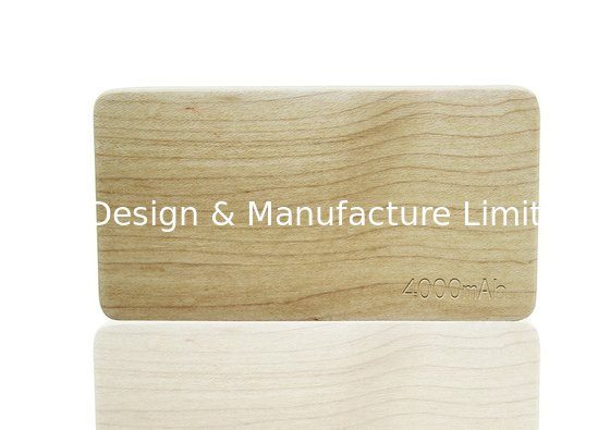 Hot sell oem supply 10mm wood power bank 4000mah for mobile phones best portable power bank supplier