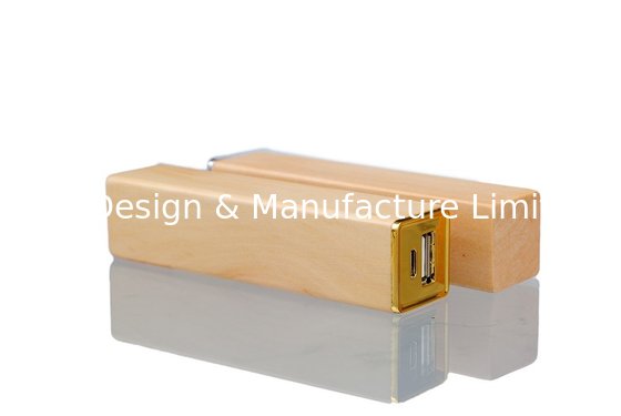 promotion power bank nature wood power bank 2600mah supplier