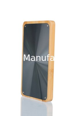 Wooden Universal Portable Ultra Thin Shape Power Bank For Mobile Phone supplier