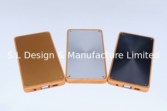Chinese high quality Wooden Portable 4000mAh Power Bank for most brands supplier