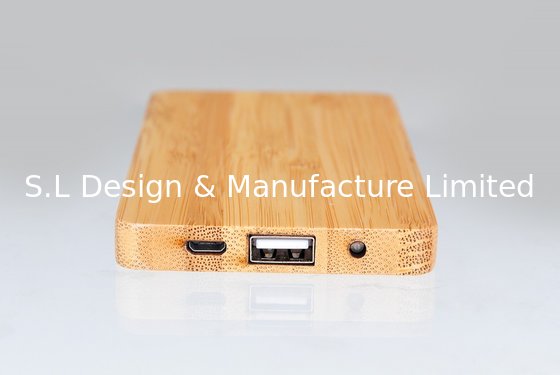 2016 Newest Portable Charger, Fashion Wood Bamboo Design Super Slim 4000mAh Power Bank For iPhone Smartphone Tablet supplier