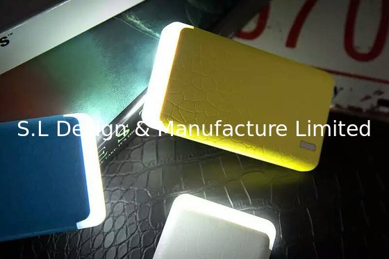 newest plastic colorful 4000mah 6000mah 8000mah bright light power banks supplier