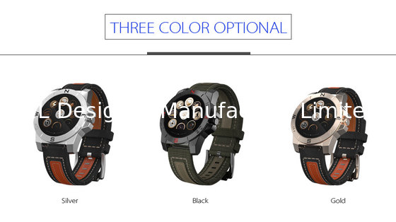 round screen N10 smartwatch 1.22'' heart rate monitor bluetooth 4.0 compass ip67 waterproof sport watch support ios and supplier