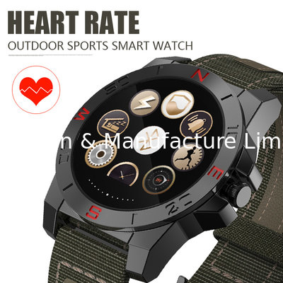 round screen N10 smartwatch 1.22'' heart rate monitor bluetooth 4.0 compass ip67 waterproof sport watch support ios and supplier