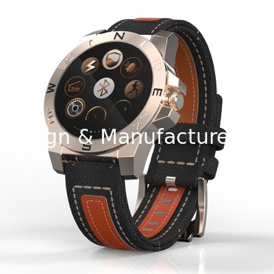 round screen N10 smartwatch 1.22'' heart rate monitor bluetooth 4.0 compass ip67 waterproof sport watch support ios and supplier