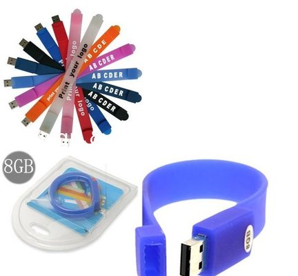 Promotional Gift silicone bracelet  wristband Usb 2gb 4g 8gb Usb Flash Drive Cheapest Usb Memories supplier