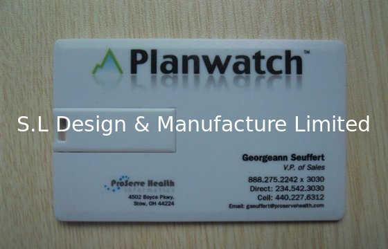 Full color logo printing credit card usb business card usb flash drive usb memory stick supplier