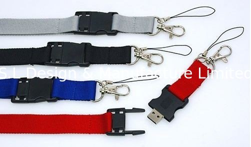 Hot Promotional Printed Lanyard USB Flash Memory supplier