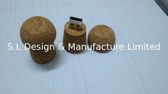 promotion wood cork usb flash memory supplier