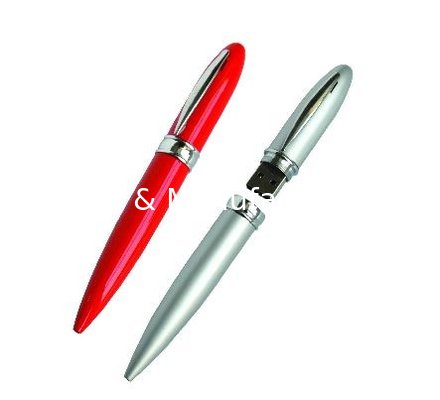 OEM Pendrive 2GB  4GB  8GB Metal Silver USB Pen Drive With Logo Custom And LED Light supplier