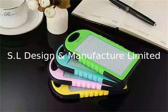 multi-function solar power bank with led camping light 8000mah supplier