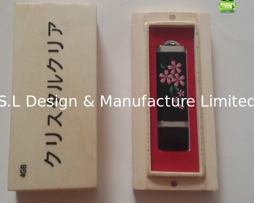 promotional gifts kit printing laser logo usb flash drive with nice box package supplier