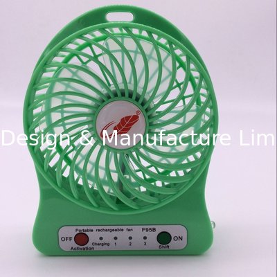 2016 Hot Selling New design multifunctional 1200mah 2000mah portable power bank usb charger fan with led light supplier