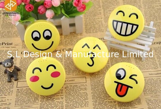 OEM printed customers' logo plastiic ABS gift emoji face expression 4000mah 4400mah 5200mah cell phone mobile phone char supplier